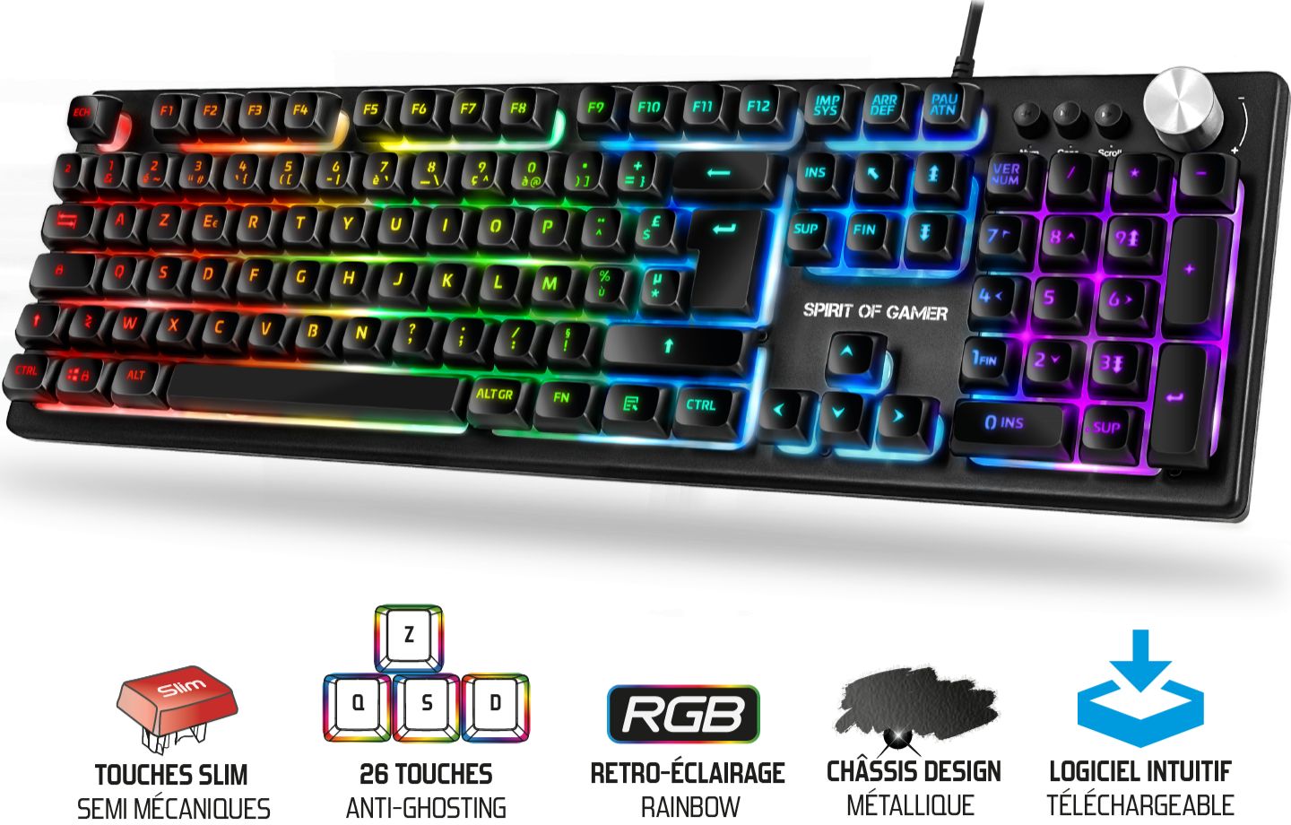 Départ Mystérieux devenu fou clavier spirit of gamer pro k7 Sûr réserve ... Départ Mystérieux devenu fou clavier spirit of gamer pro k7 Sûr réserve ...